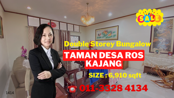 Taman Desa Ros Kajang Selangor @ Double Storey Bungalow For Sale for ...