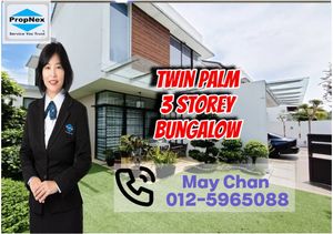 3 Storey Bungalow Twin Palm sungai long for Sale @RM2,700,000 By MAY CHAN | EdgeProp.my