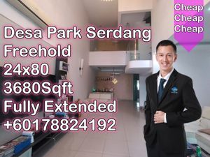 Desa Park Serdang Taman Bukit Serdang Seri Kembangan Selangor 3 Storey ...