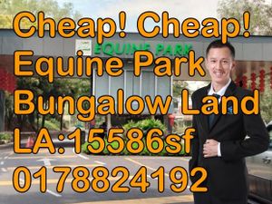 Equine Park Seri Kembangan Selangor Bungalow Land For Sale for Sale ...