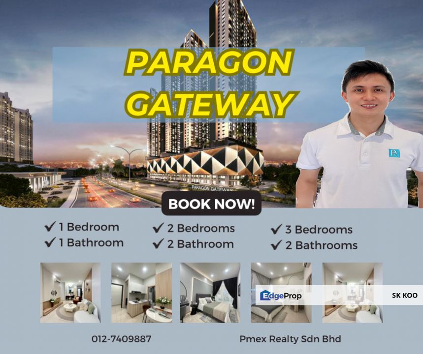 Paragon Gateway, Johor Bahru, Johor for Sale @RM375,000 By SK KOO ...