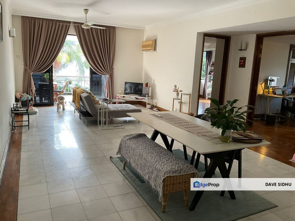 Desa Palma Taman U-Thant Condo Fully Furnished with Huge Balcony For ...