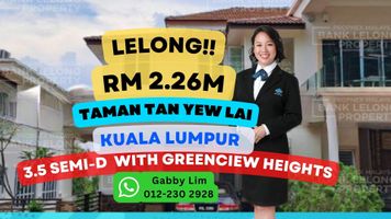 Lelong Cheap Semi-D House for Sale @RM2,260,000 By GABBY LIM | EdgeProp.my