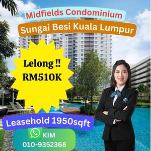 Lelong Midfields Condominium Sungai Besi Kuala Lumpur for Sale @RM510 ...
