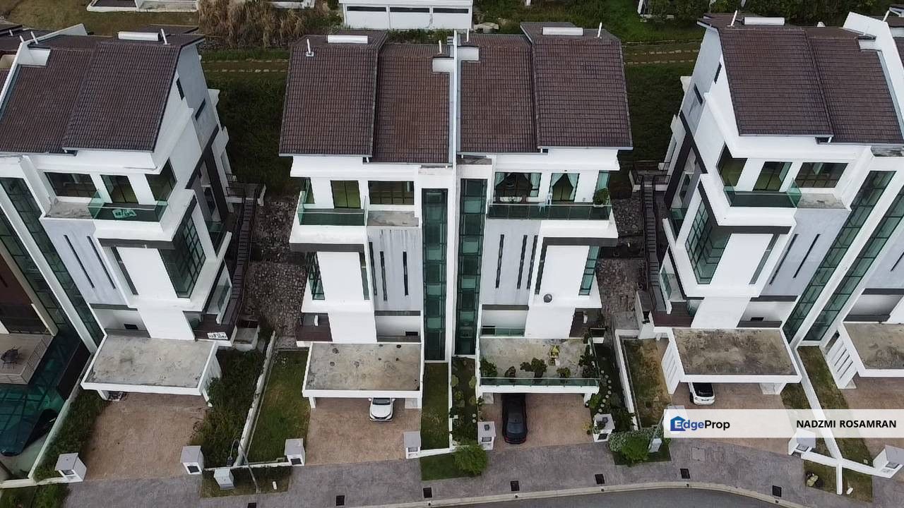 THE BEST VIEW FACING OPEN 4 Storey Semi-D Luxury With Home Lift ...