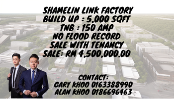 Shamelin Link Factory Sale With Tenancy Cheras Ampang Pandan Indah ...