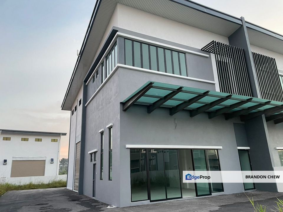 Double storey semi d warehouse @ batu kitang for Rental @RM3,500 By ...