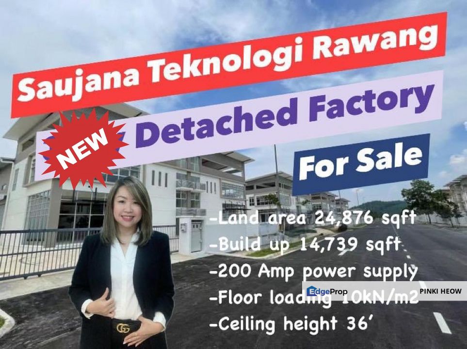 Brand New Detached Factory @ Rawang Saujana Teknologi Park for Sale ...