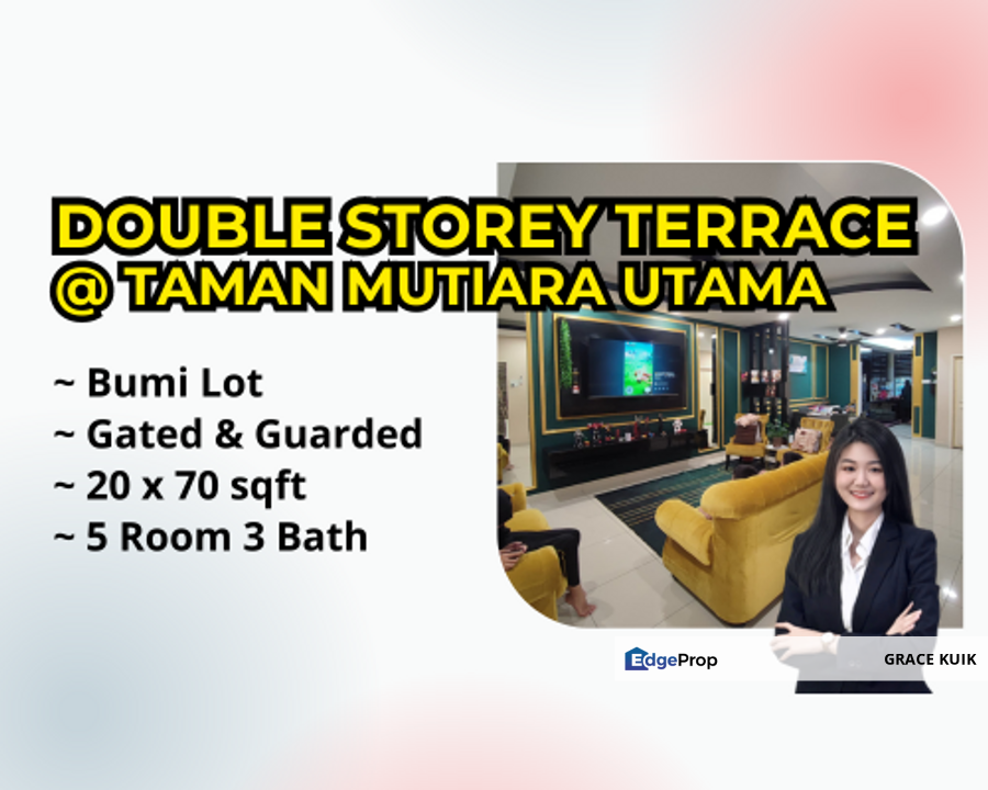 Double Storey Terrace House 📍Taman Mutiara Utama @ Mutiara Rini for ...