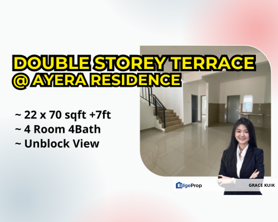 Ayera Residence@Nearby Permas Double Storey For Sale for Sale @RM938 ...