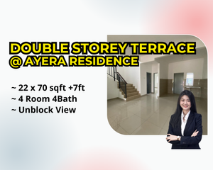 Ayera Residence@Nearby Permas Double Storey For Sale for Sale @RM938 ...