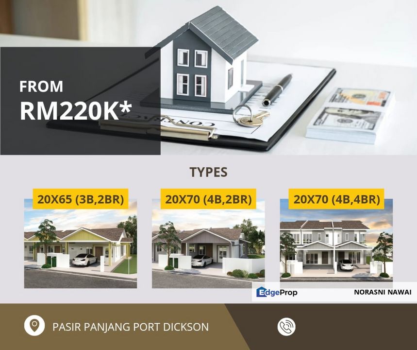 NEW SINGLE STOREY TERRACE-TAMAN SENGKANG 2, PASIR PANJANG PORT DICKSON ...