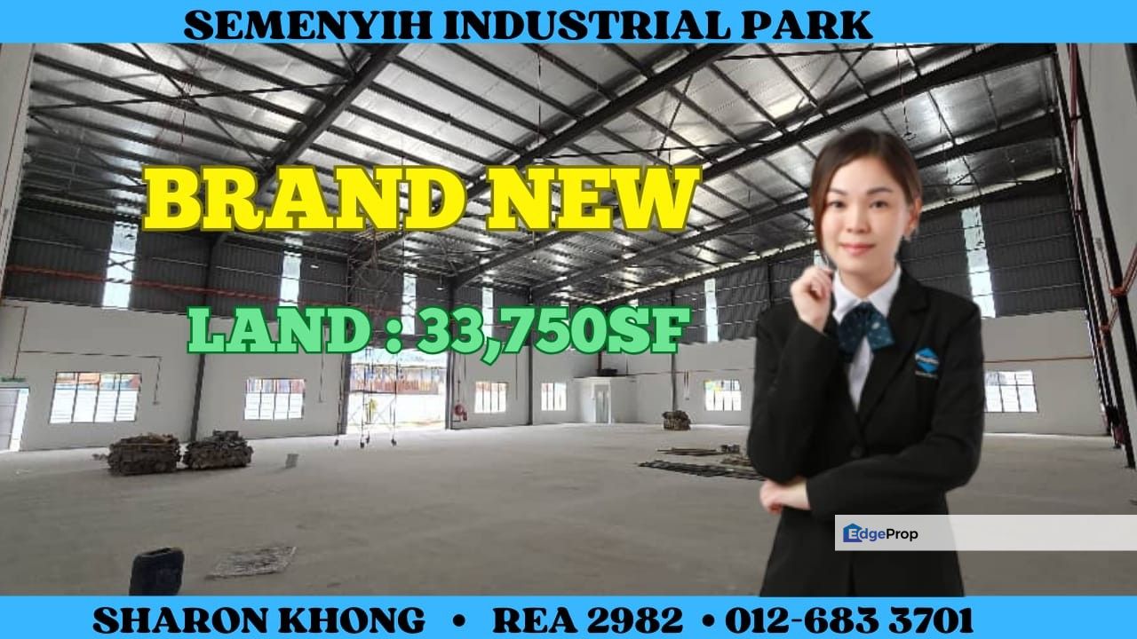 Semi D factory at Semenyih Industrial Park for Rental @RM30,000 By ...