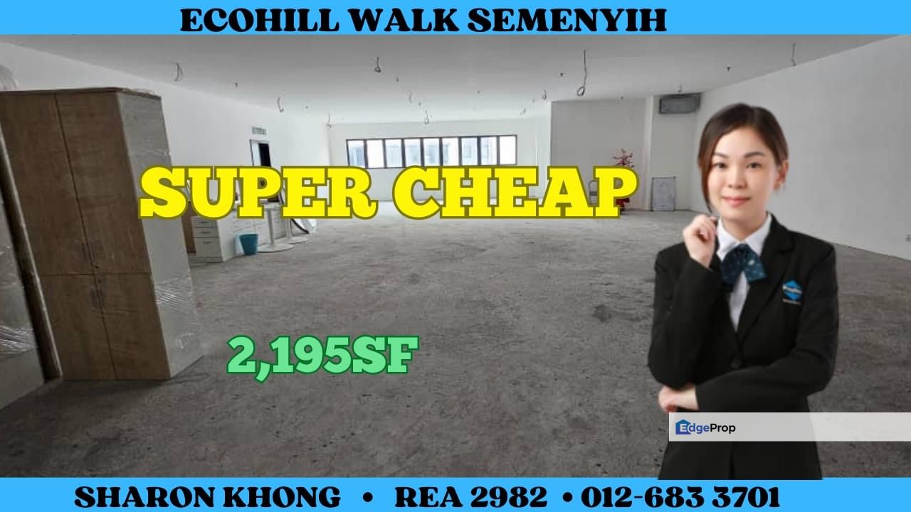 Retail space at Ecohill Walk s for Sale @RM590,000 By SHARON KHONG ...