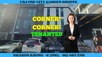 Corner unit fully tenanted at usj for Sale @RM4,500,000 By SHARON KHONG ...