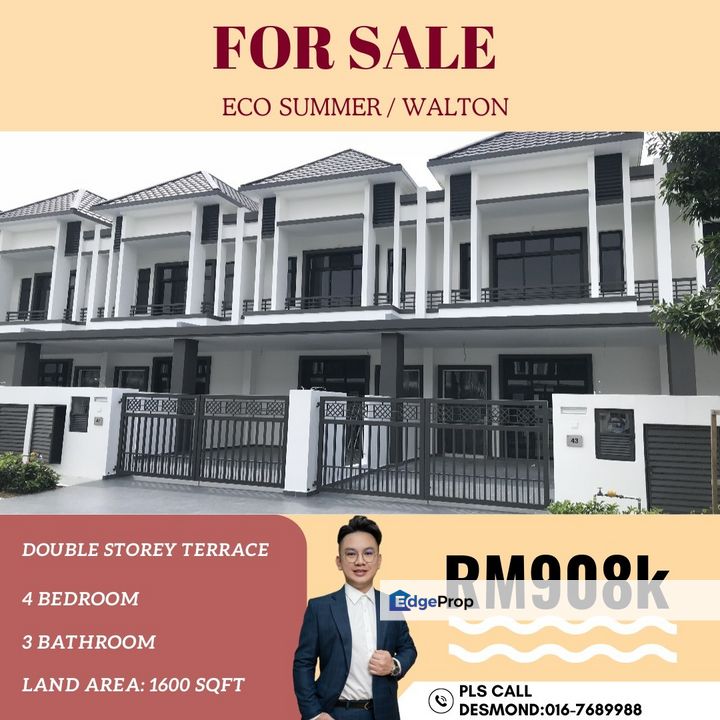 Eco Summer/Walton for Sale @RM908,000 By DESMOND LEW | EdgeProp.my