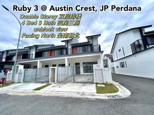 Double Storey Ruby 3, Crest Austin JP Perdana Brand New FOR Sale for ...