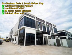 1.5 Storey Factory Unblock View Eco Business Park 2 Senai Airport For ...