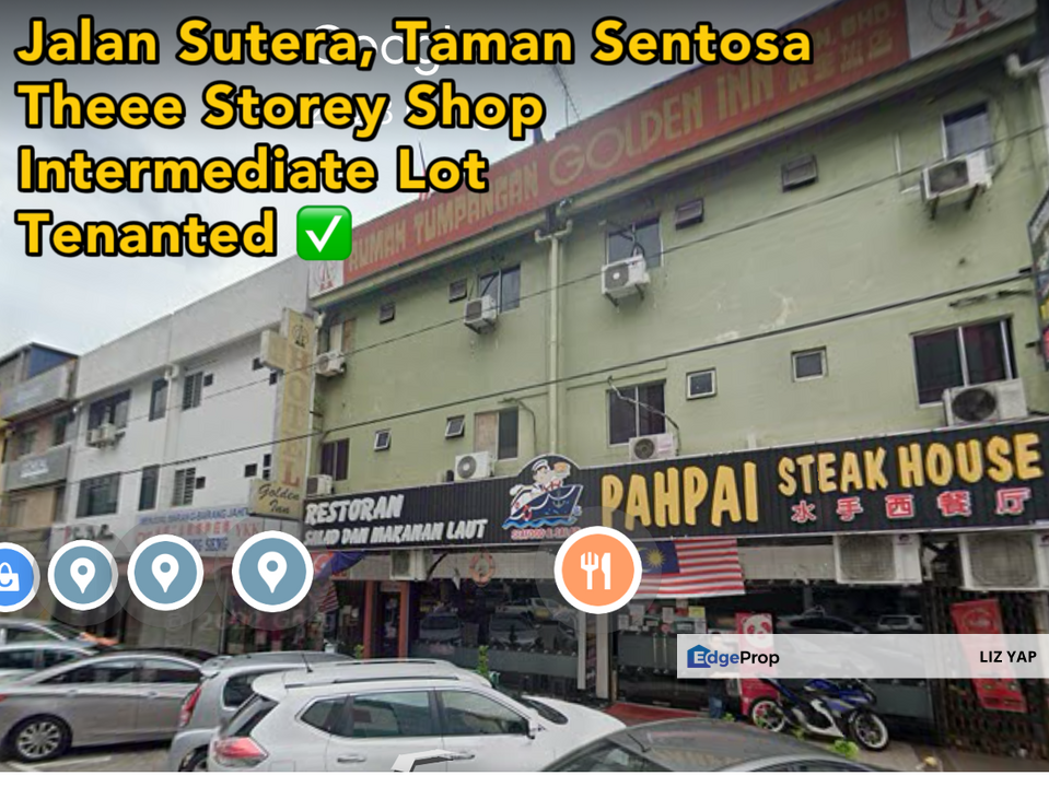 3 Storey Shop Jalan Sutera Taman Sentosa For Sale for Sale @RM3,280,000 By LIZ YAP | EdgeProp.my