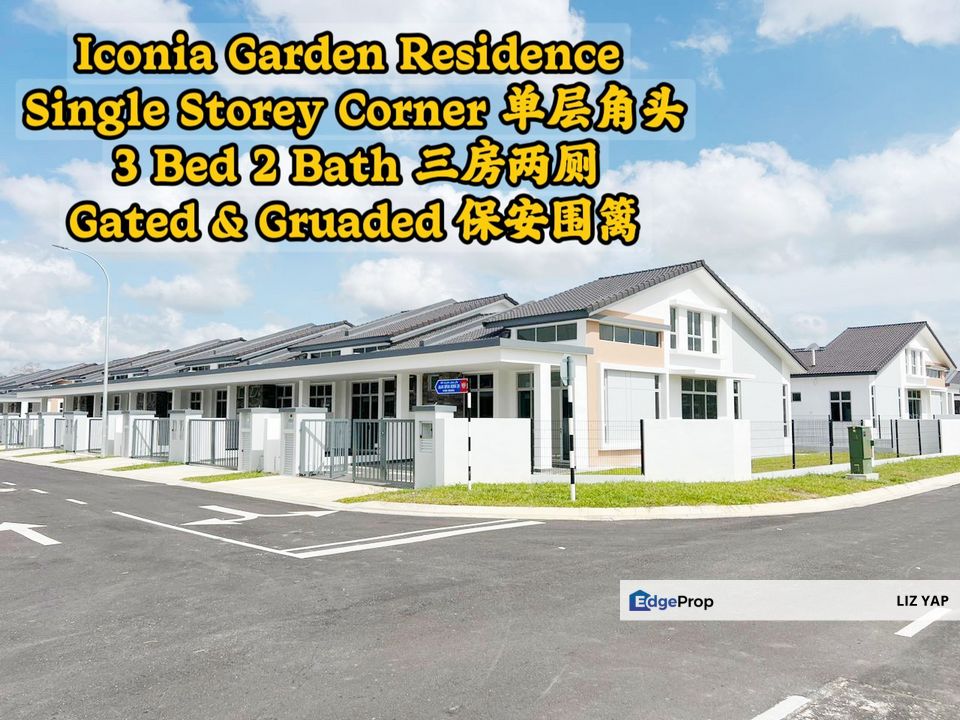 Single Storey Corner in Iconia Garden Residence Impian Emas Bukit ...
