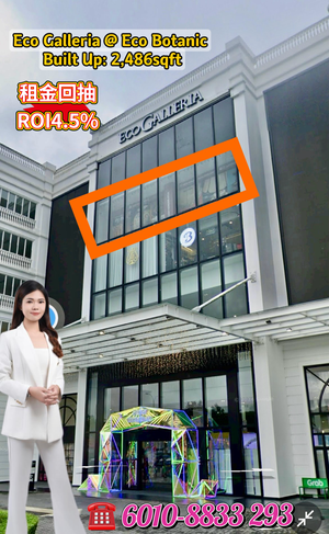 Retail Shop Maindoor Signboard Unit Eco Galleria, Eco Botanic Eco World ...