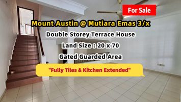 Mount Austin Mutiara Emas Gated Guarded Area Double Storey Terrace ...