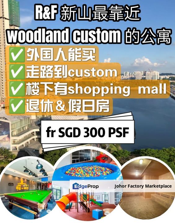 RTS / CIQ / Johor Bahru / Cs / Custom/ Foreigner for Sale @RM1,106,259 ...