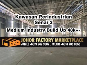 Senai 3 BU 43k+-Detached Factory with Office for Rental @RM55,000 By ...