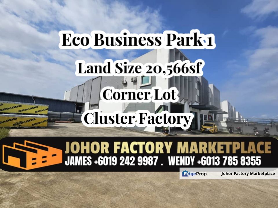 Eco Business Park 1 Kempas Cluster Corner Factory For Sale for Sale ...