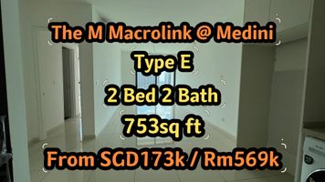 Easy Access Tuas Second Link/The M Macrolink Service Residence/JB ...