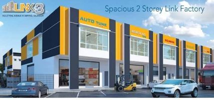 2 Storey brand new link factory Free SPA LA ampang near pandan indah ...