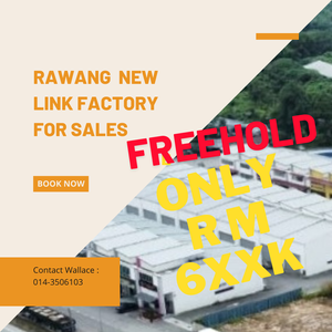 Rawang link factory for Sale @RM700,000 By WALLACE YAP | EdgeProp.my
