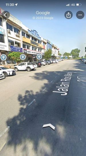 hot area taman johor jaya jalan ros merah triple storey shoplot for ...