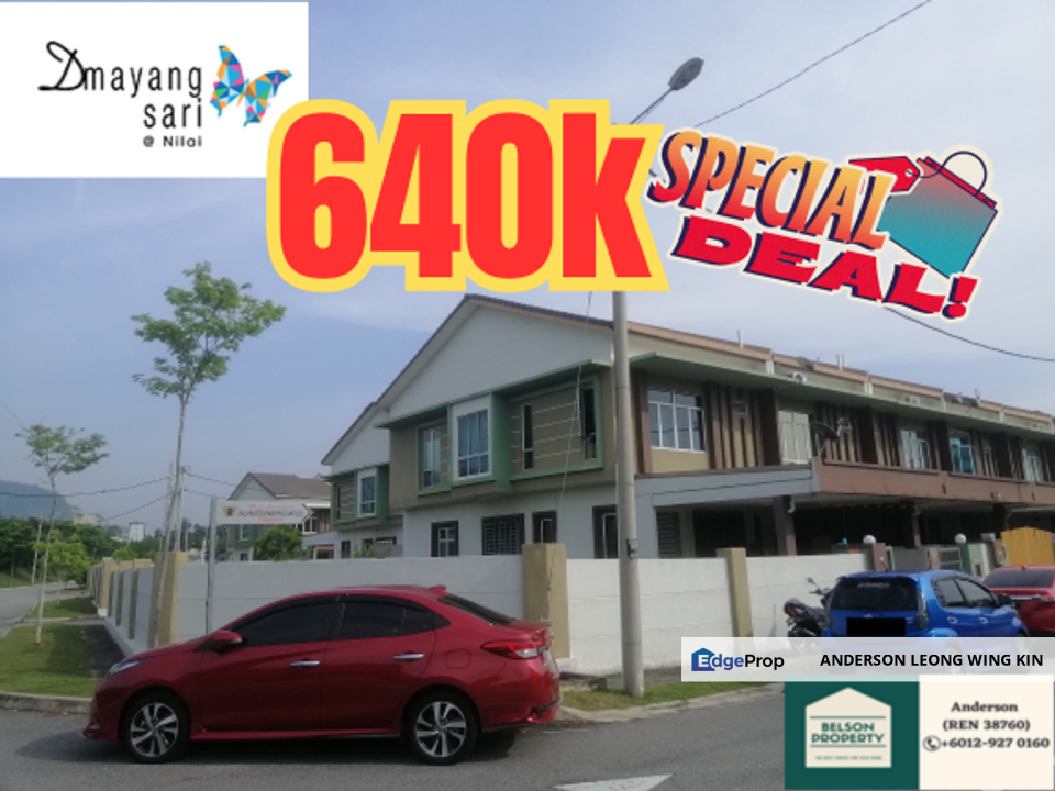 36ft Extra Land 2 Storey Corner at Desa Mayang Sari Nilai For Sale for ...