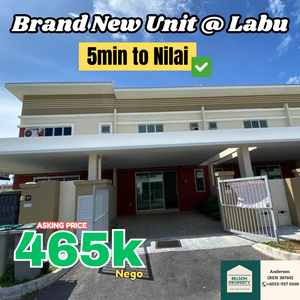 💥𝐁𝐫𝐚𝐧𝐝 𝐍𝐞𝐰 𝟐 𝐒𝐭𝐨𝐫𝐞𝐲 𝐓𝐞𝐫𝐫𝐚𝐜𝐞 𝐔𝐧𝐢𝐭 𝐚𝐭 𝐋𝐚𝐛𝐮 𝐅𝐨𝐫 𝐒𝐚𝐥𝐞 💥 for Sale @RM465,000 ...
