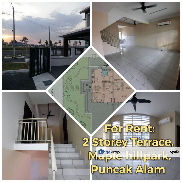 2 Storey Maple, Bandar Hillpark Puncak Alam for Rental @RM1,500 By ...