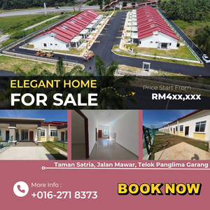 10 UNIT TINGGAL..!! RUMAH SIAP CANTIK Teres Setingkat Taman Satria ...