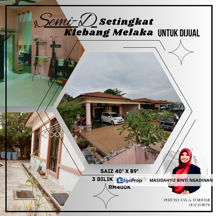 SEMID SETINGKAT TAMAN LIMBONGAN PERMAI MELAKA FOR SALE for Sale @RM400,000 By MASIDAHYU BINTI ...