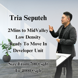 Tria Seputeh developer unit, 2mins to Mid Valley, Ready to Move In ...