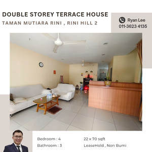Taman Mutiara Rini , Rini hill 2 for Sale @RM788,000 By RYAN LEE ...