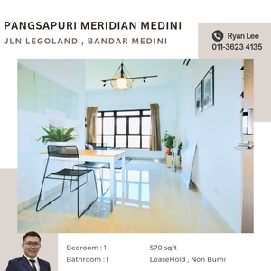 Pangsapuri Meridian Medini for Sale @RM438,000 By RYAN LEE | EdgeProp.my