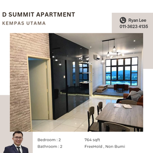D Summit @ Kempas Utama for Sale @RM398,000 By RYAN LEE | EdgeProp.my