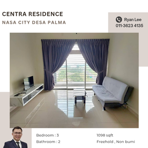 Centra Residence , Nasa City Desa Palma for Sale @RM519,000 By RYAN LEE ...