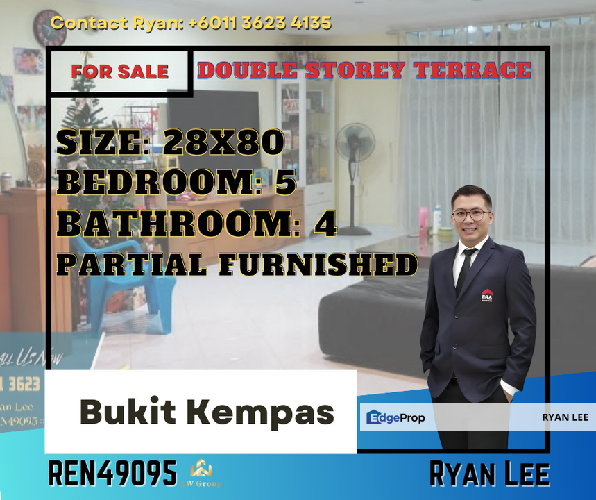 Bukit Kempas Double Storey Superlink House For Sale for Sale @RM620,000 ...