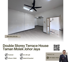 Double Storey Terrace House Jalan Molek Johor Jaya for Sale @RM680,000 ...