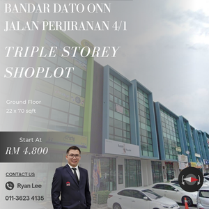 Bandar Dato Onn @ Jalan Perjiranan 4/1 for Rental @RM4,800 By RYAN LEE ...