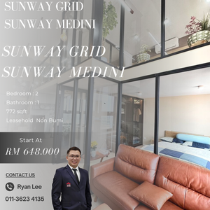 Sunway Grid Sunway Medini for Sale @RM648,000 By RYAN LEE | EdgeProp.my