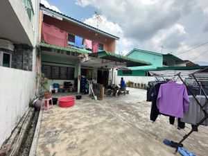Kitchen Extend First Garden Double Storey Intermediate Corner House For ...