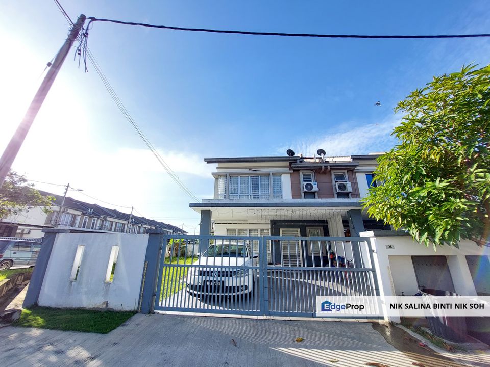 (Corner Unit). Double Storey Terrace For Sale. Taman Adenium Bukit ...