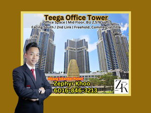 Teega Office Tower @ Puteri Harbour, Iskandar Puteri Office Space for ...